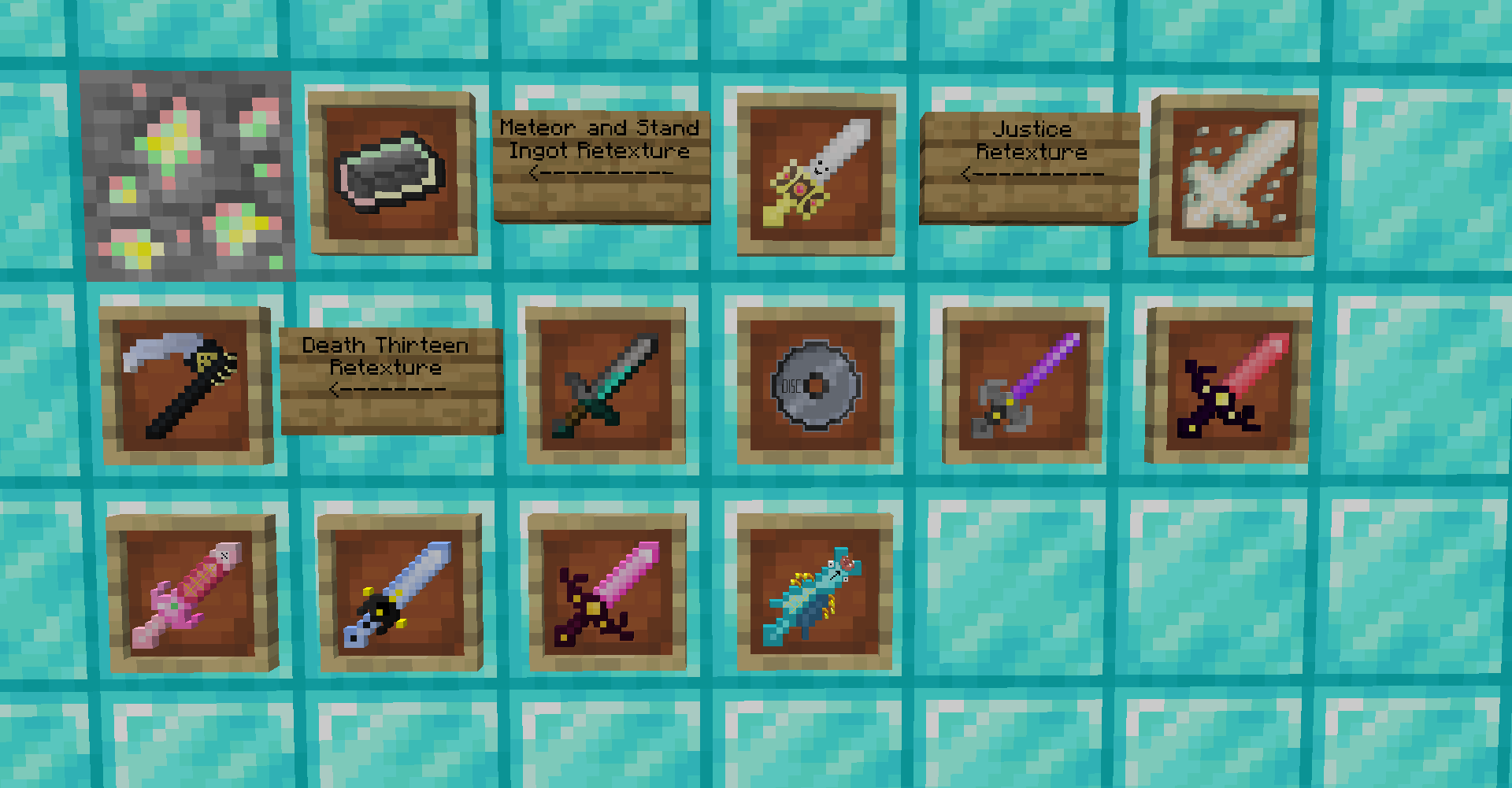 [Spoduo] Jojo's Stand Swords - Minecraft Mods - CurseForge