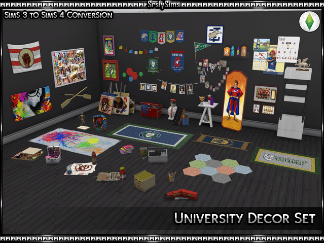 University Decor - Gallery - The Sims 4 Build / Buy - CurseForge