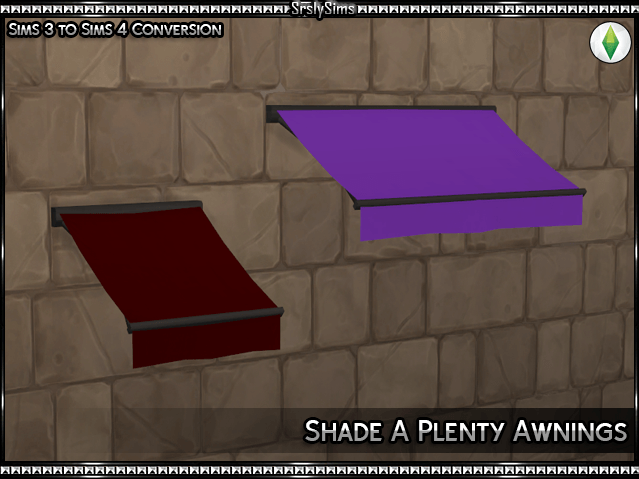 Shade a Plenty Awnings - Gallery - The Sims 4 Build / Buy - CurseForge