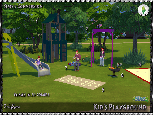 Kids Playground Set - Gallery - The Sims 4 Build / Buy - CurseForge