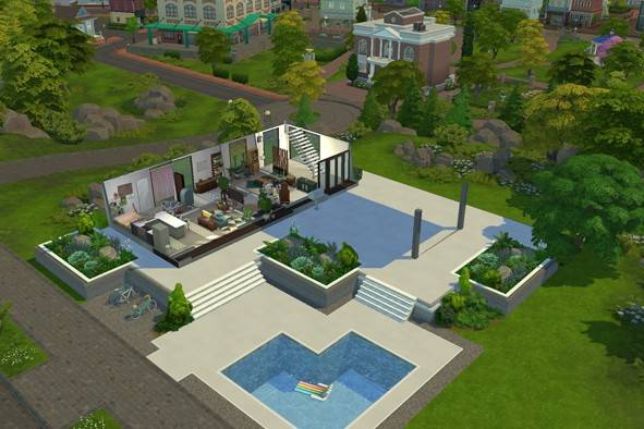 Olympus Apartments [NO CC] - Gallery - The Sims 4 Rooms / Lots - CurseForge