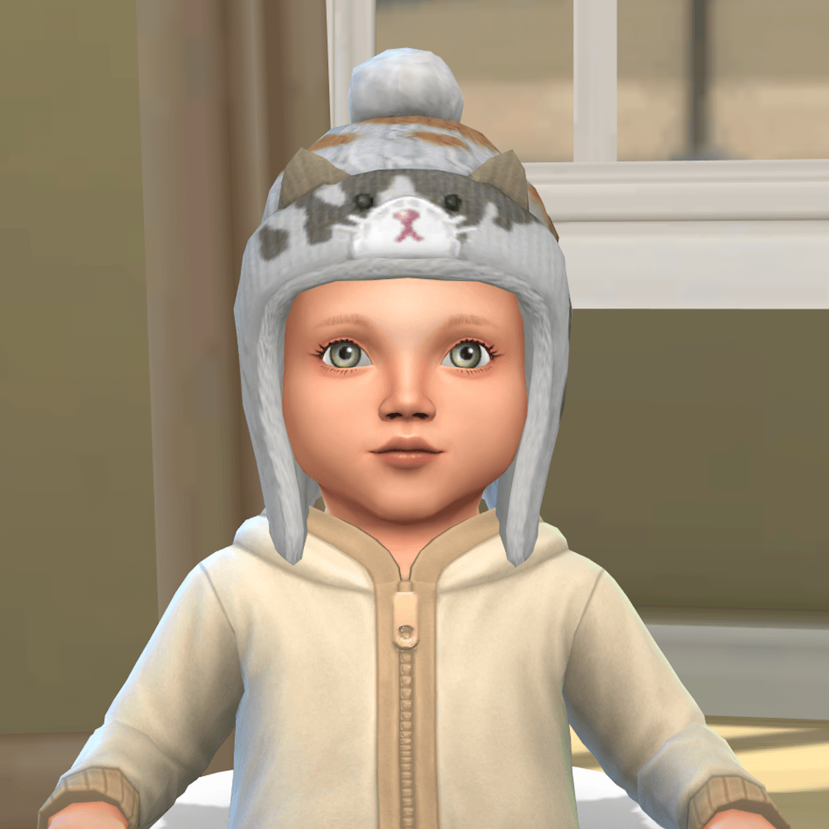 Cat Winter Hat for Infants - Gallery - The Sims 4 Create a Sim - CurseForge