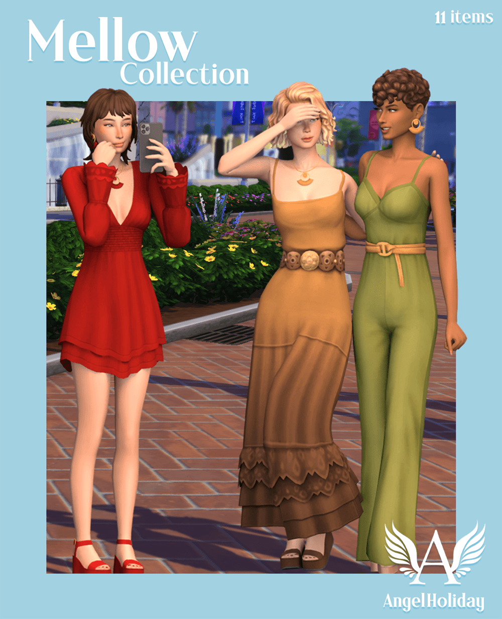 [Angel] Mellow Collection - Gallery - The Sims 4 Create a Sim - CurseForge
