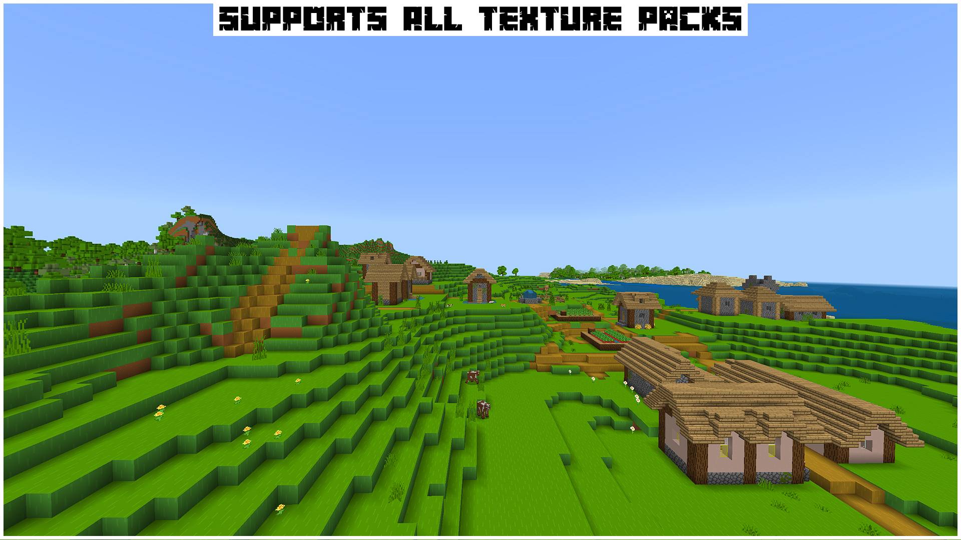 Full Grass Texture Pack | 5 Sides & All sides Mode! - Gallery - Minecraft Bedrock Addons ...