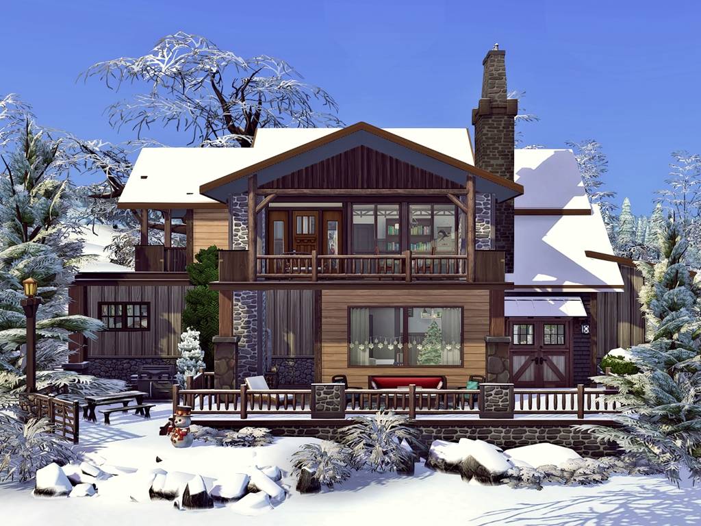 Winter Family Home - Gallery - The Sims 4 Rooms / Lots - CurseForge