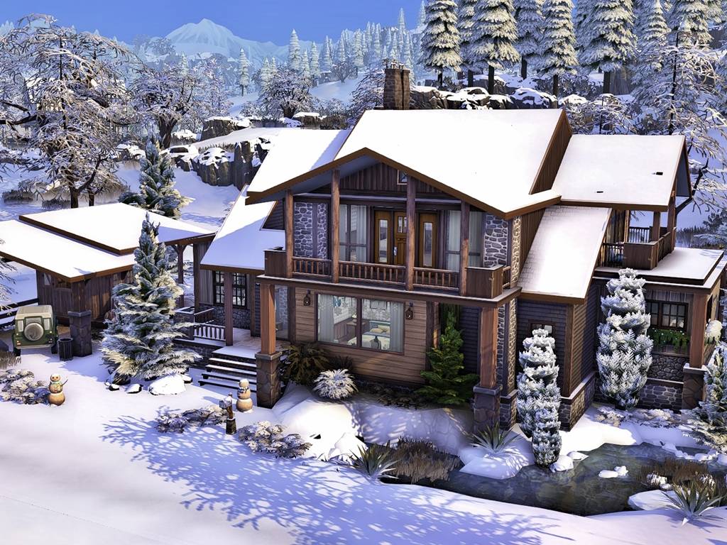 Winter Family Home - Gallery - The Sims 4 Rooms / Lots - CurseForge