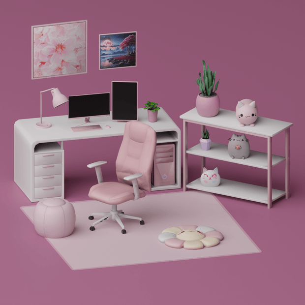 Cheeky Pink Workstation Set The Sims 4 Build Buy CurseForge