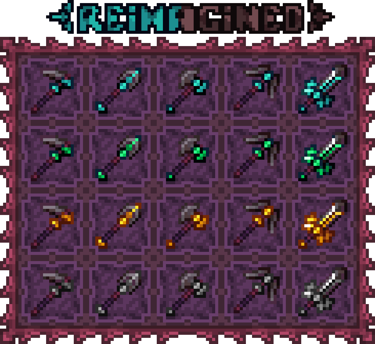 Bexla's Reimagined tools - Gallery - Minecraft Resource Packs - CurseForge