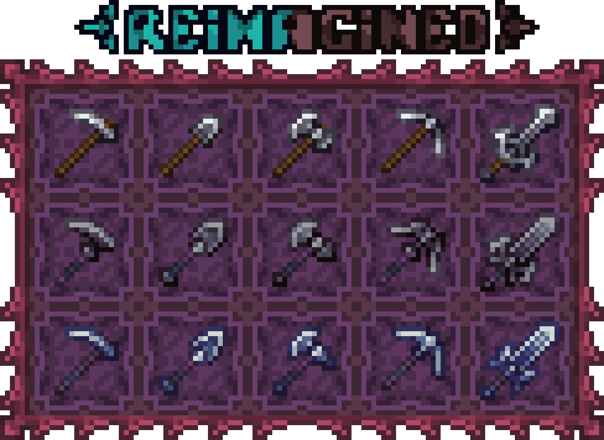 Bexla's Reimagined tools - Gallery - Minecraft Resource Packs - CurseForge