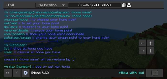 [Dz] SHome - Gallery - Minecraft Bedrock Scripts - CurseForge