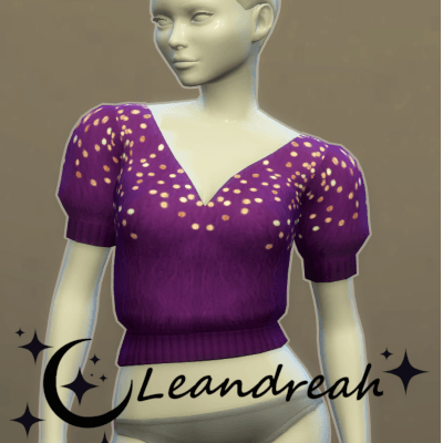 Sequin Mohair Cardi - Gallery - The Sims 4 Create a Sim - CurseForge