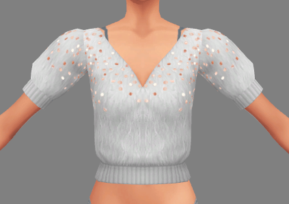 Sequin Mohair Cardi - Gallery - The Sims 4 Create a Sim - CurseForge
