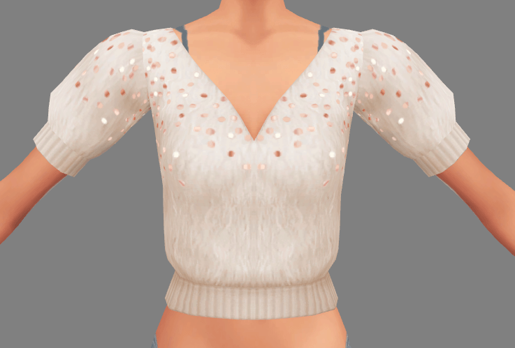 Sequin Mohair Cardi - Gallery - The Sims 4 Create a Sim - CurseForge