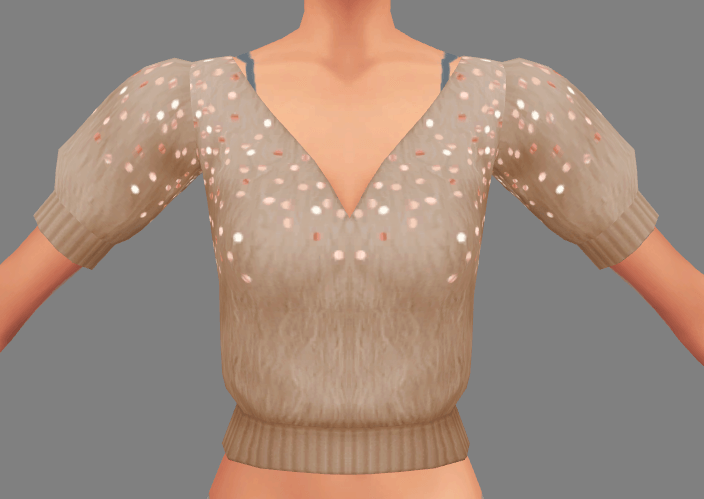 Sequin Mohair Cardi - Gallery - The Sims 4 Create a Sim - CurseForge
