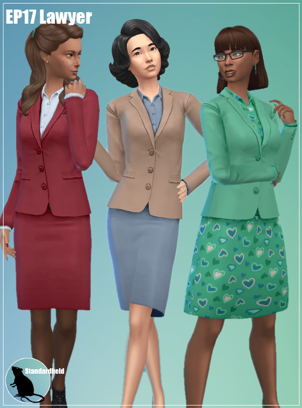 EP17 Lawyer - Gallery - The Sims 4 Create a Sim - CurseForge