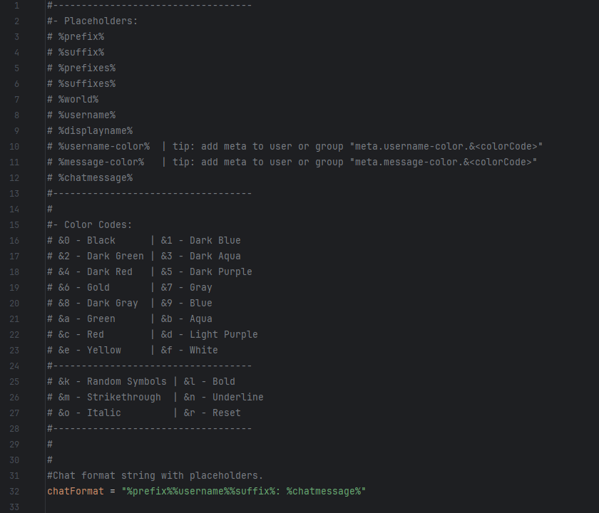 LuckPerms Chat - Gallery - Minecraft Mods - CurseForge