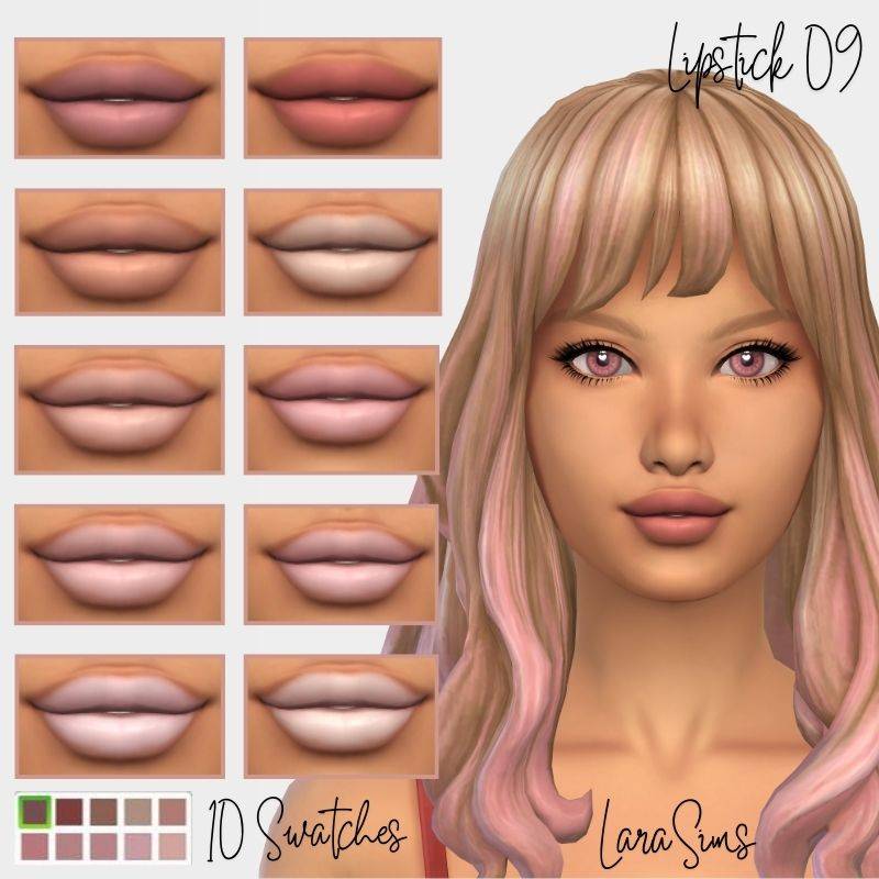 LIPSTICK 09 - Gallery - The Sims 4 Create a Sim - CurseForge
