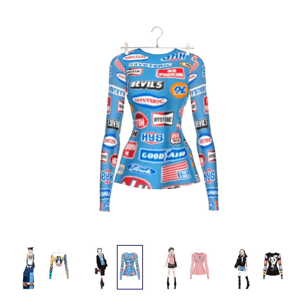 C / Y2K Tops 4color - Gallery - The Sims 4 Create a Sim - CurseForge