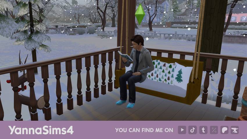 Fall/Winter Porch Swing Set - Gallery - The Sims 4 Build / Buy - CurseForge