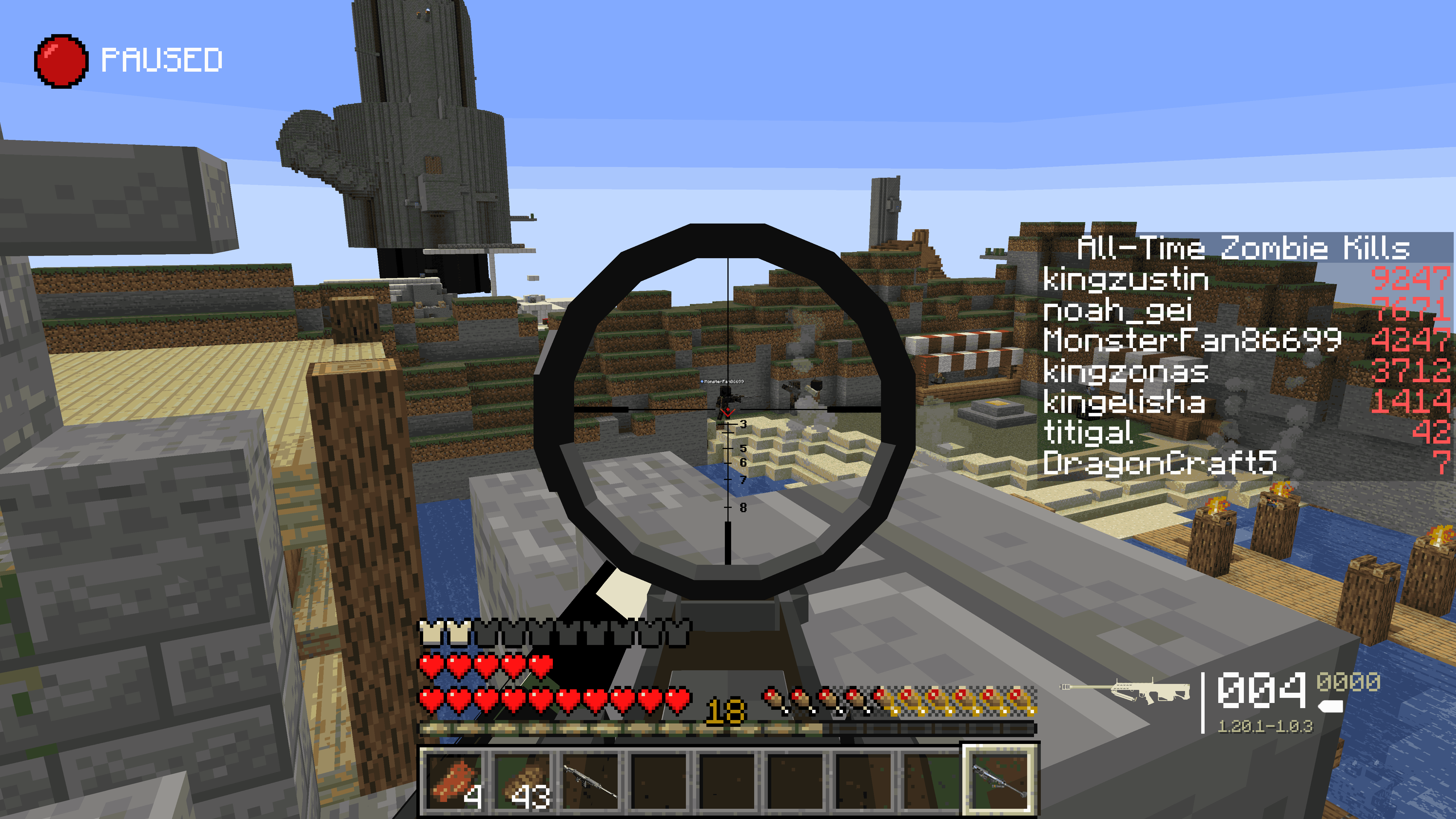 Age of the Zombies Map - Gallery - Minecraft Worlds - CurseForge