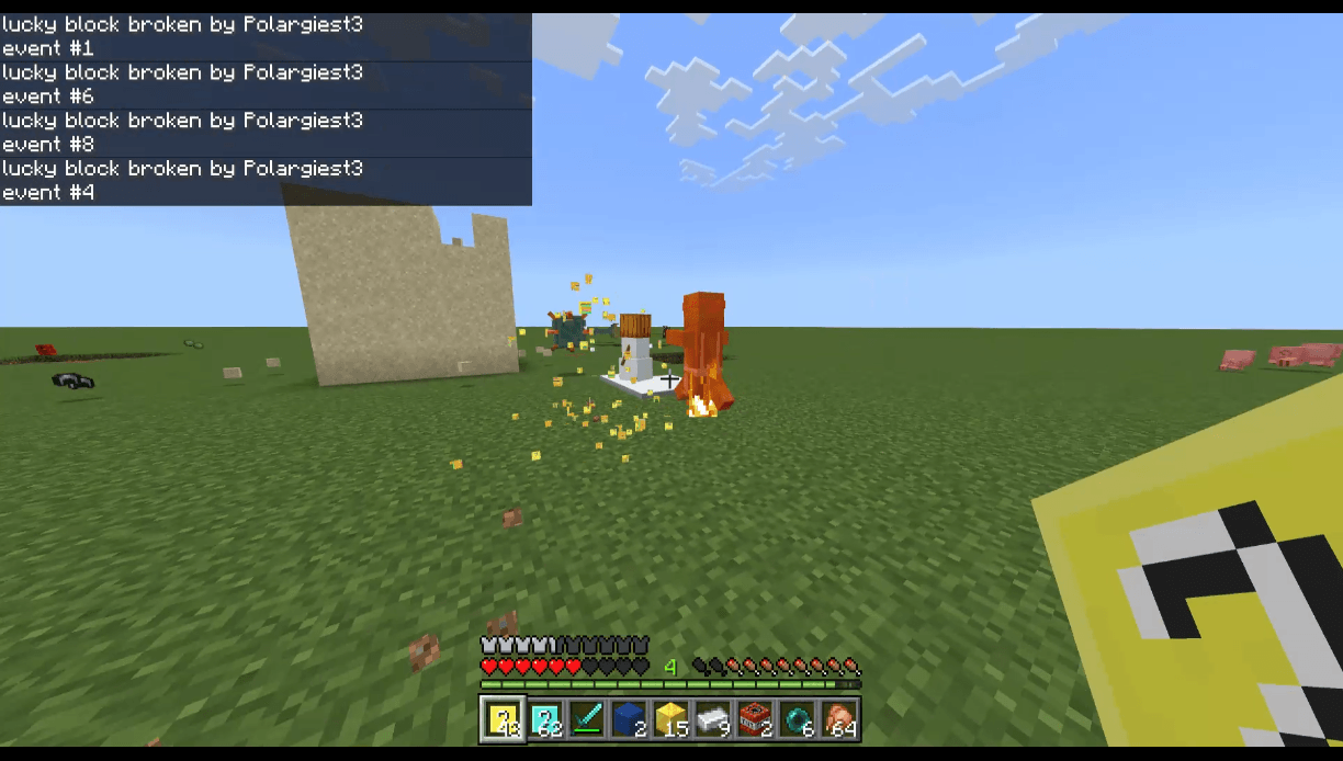 Unlucky Blocks - Gallery - Minecraft Bedrock Addons - CurseForge