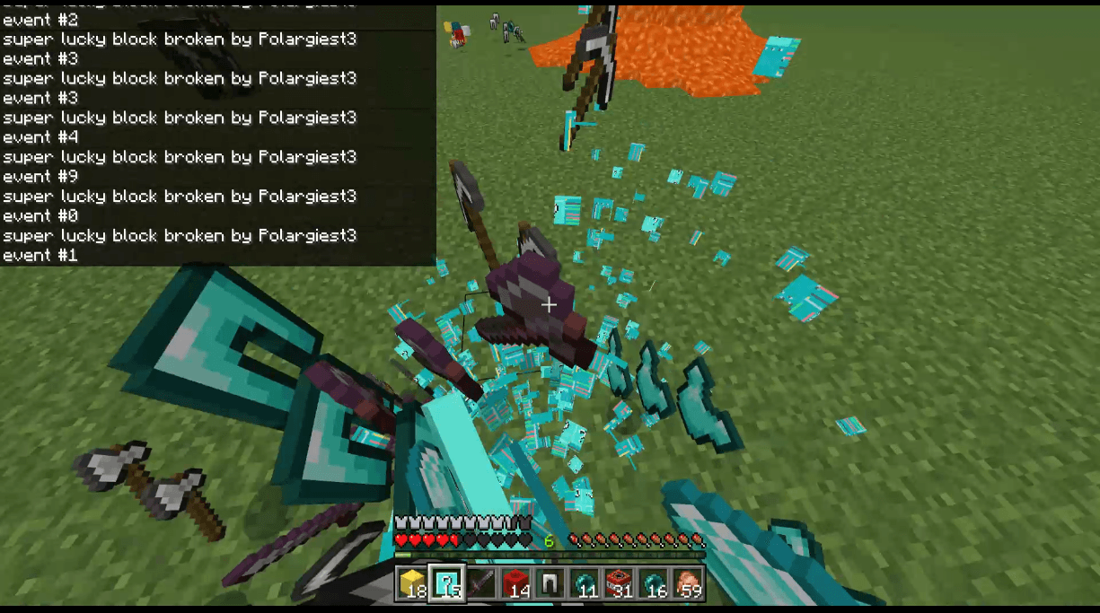 Unlucky Blocks - Gallery - Minecraft Bedrock Addons - CurseForge