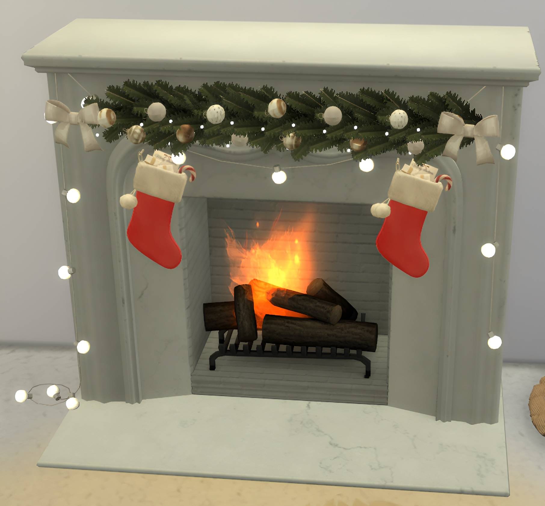 Marble fireplace set - The Sims 4 Build / Buy - CurseForge