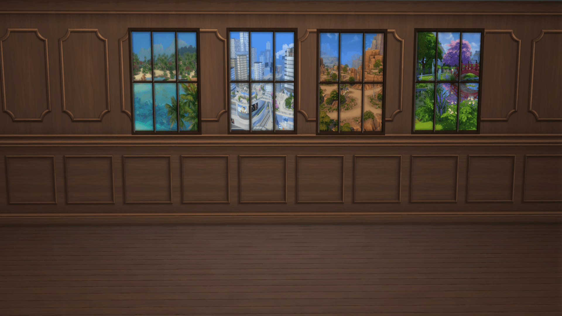 Fake Window - Gerson - Gallery - The Sims 4 Build / Buy - CurseForge