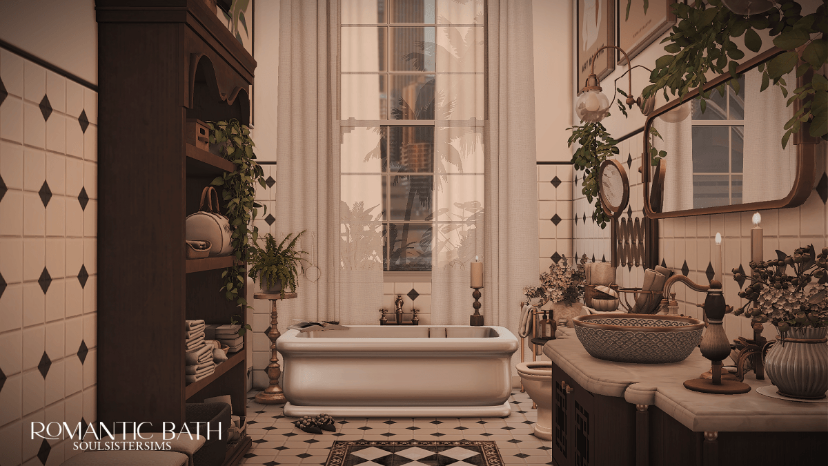 Romantic Bath - Gallery - The Sims 4 Rooms / Lots - CurseForge