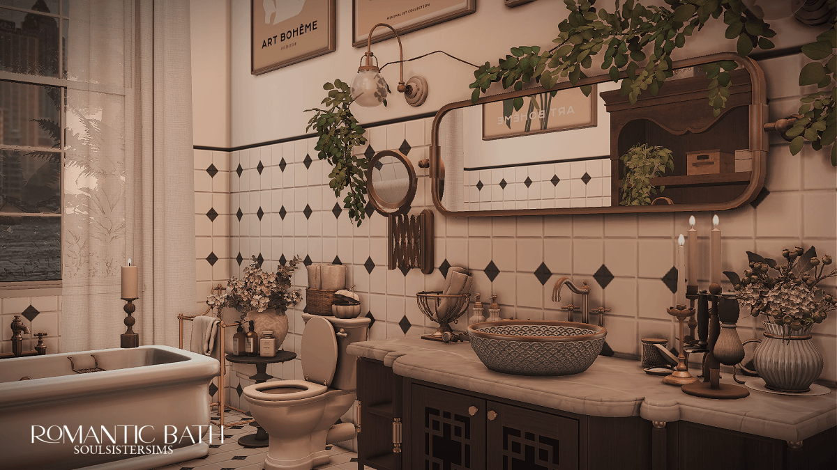 Romantic Bath - Gallery - The Sims 4 Rooms / Lots - CurseForge