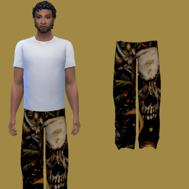 Skull Pants - Gallery - The Sims 4 Create a Sim - CurseForge