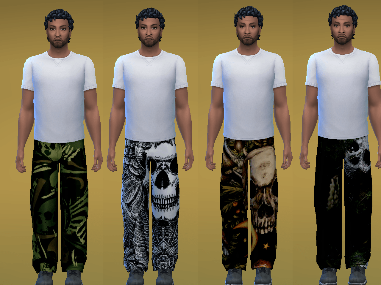 Skull Pants - Gallery - The Sims 4 Create a Sim - CurseForge