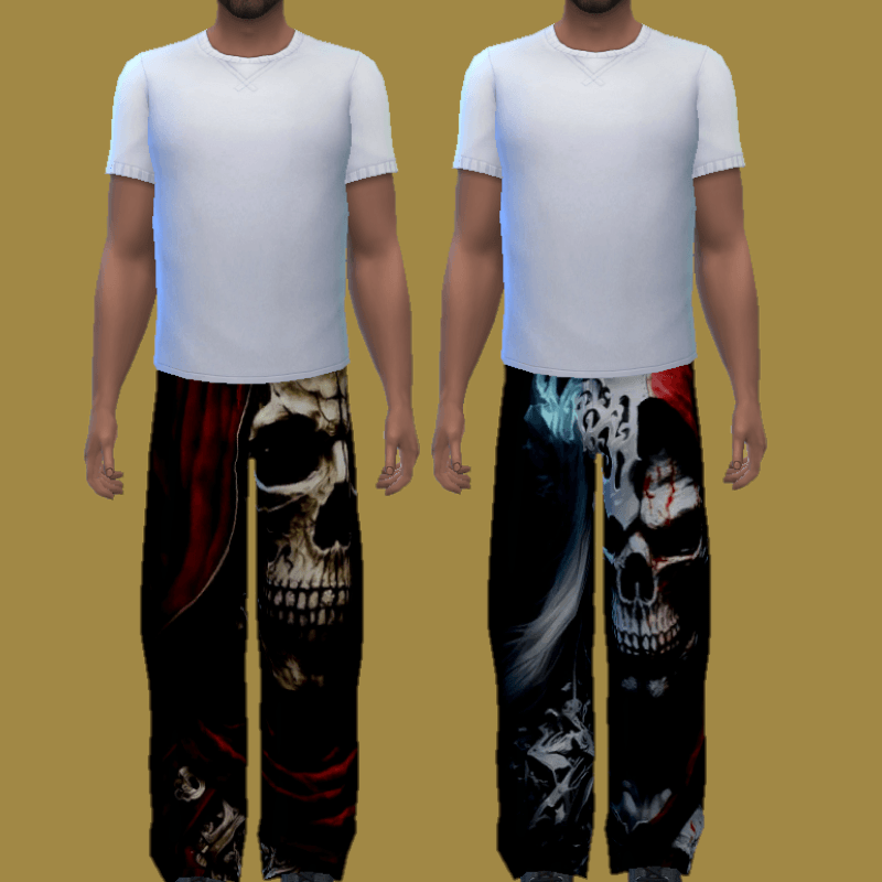 Skull Pants - Gallery - The Sims 4 Create a Sim - CurseForge