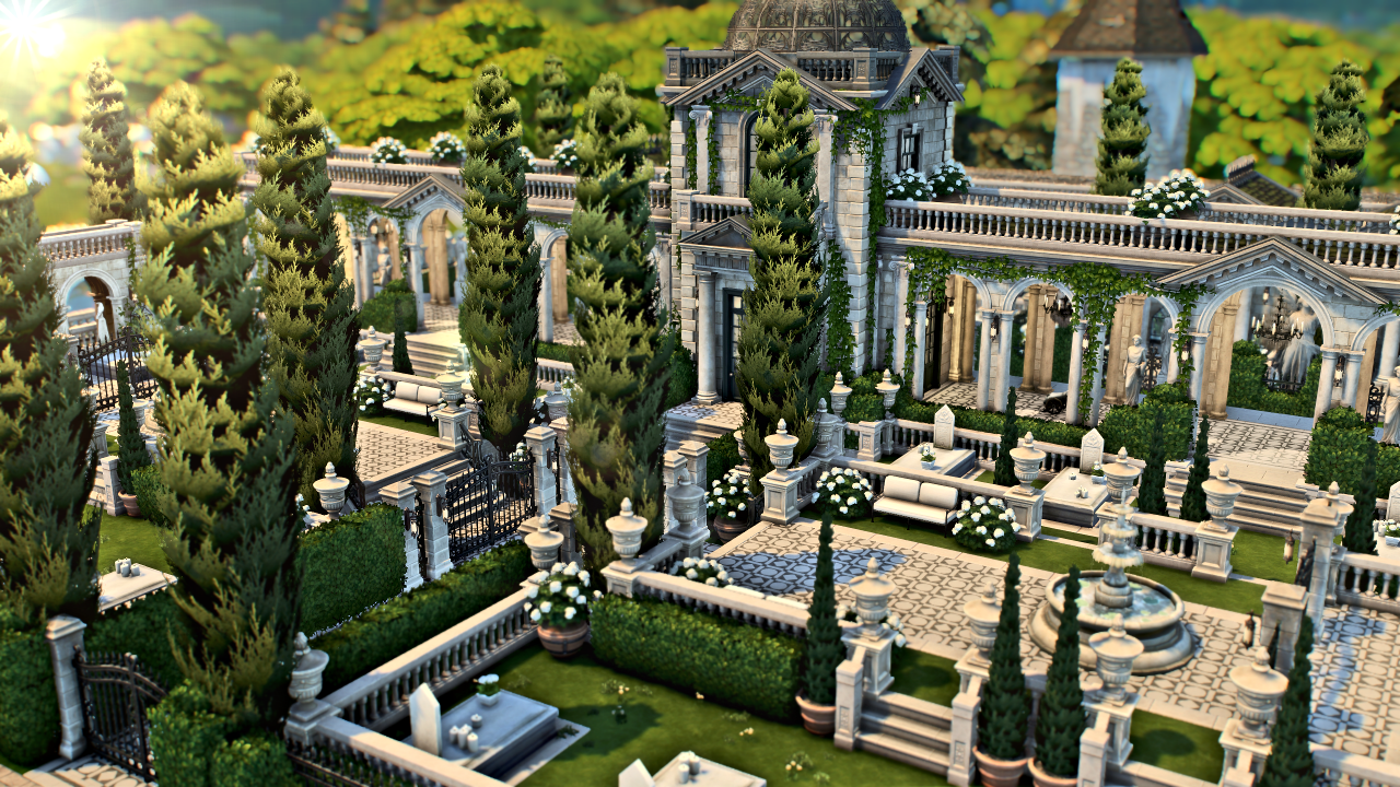 Old Ravenwood Cemetery - Gallery - The Sims 4 Rooms / Lots - CurseForge