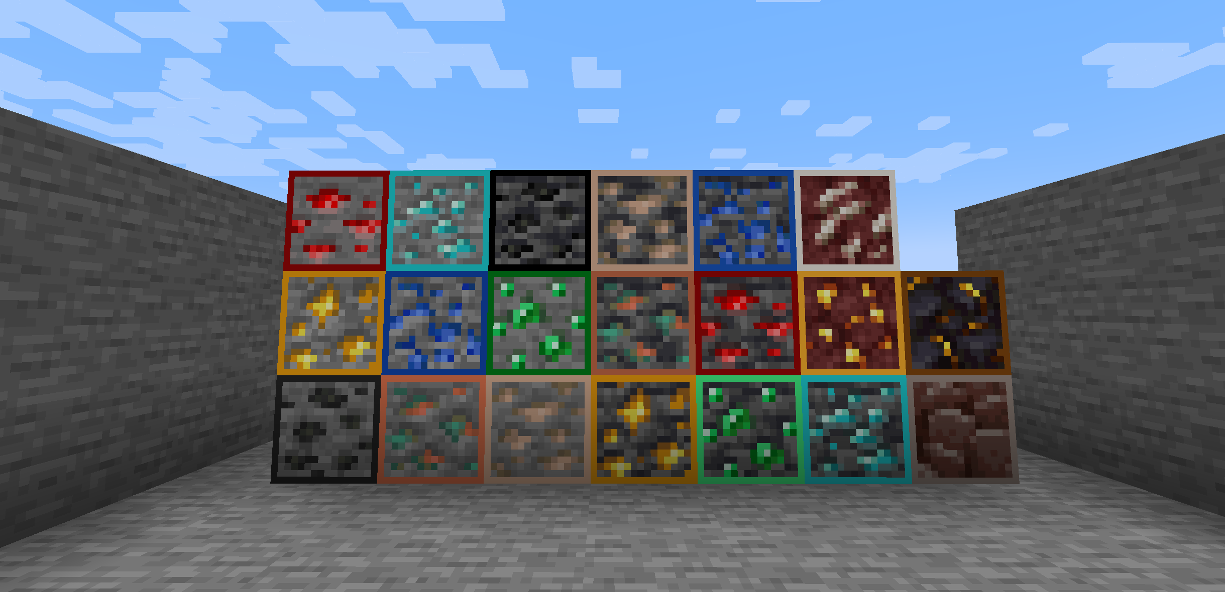 Outstanding Outlined Ores! - Gallery - Minecraft Resource Packs ...