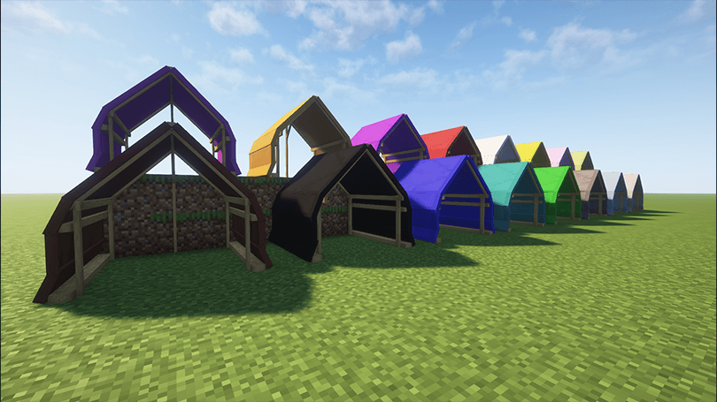 Simply Tents - Gallery - Minecraft Mods - CurseForge
