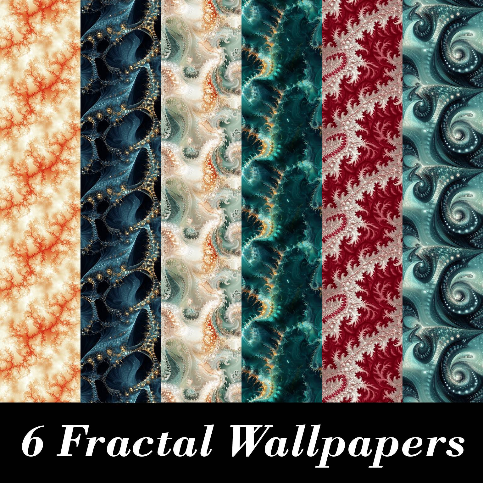 Fractal Patterned Wallpaper, Set 1 - Gallery - The Sims 4 Build / Buy - CurseForge