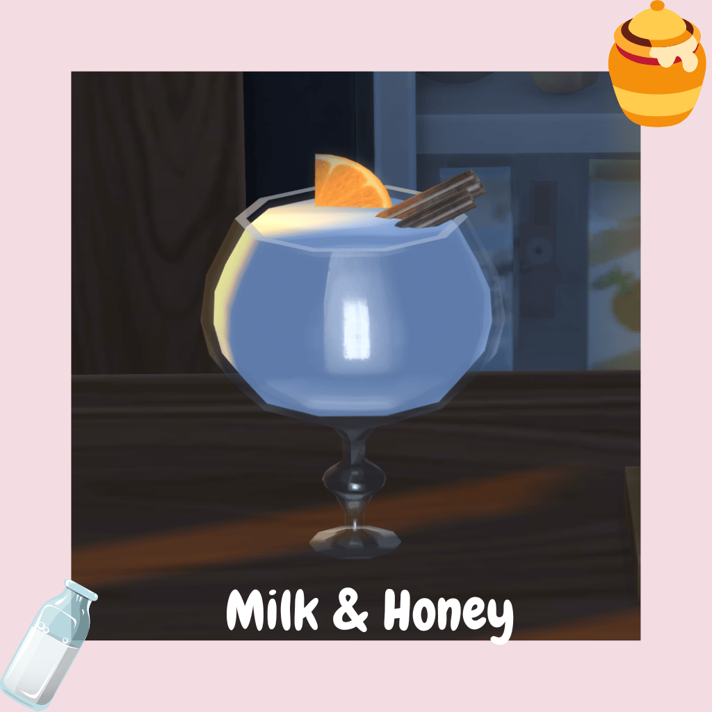 Honey & Milk Drink - Gallery - The Sims 4 Mods - CurseForge