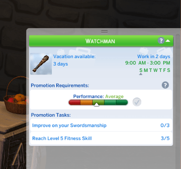 ASoIaF Career: City Watch - Gallery - The Sims 4 Mods - CurseForge