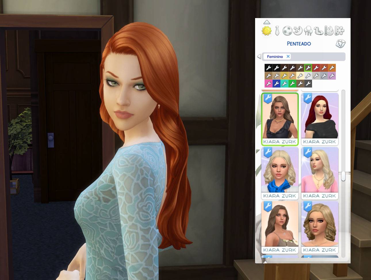 Liza Hairstyle - Gallery - The Sims 4 Create a Sim - CurseForge