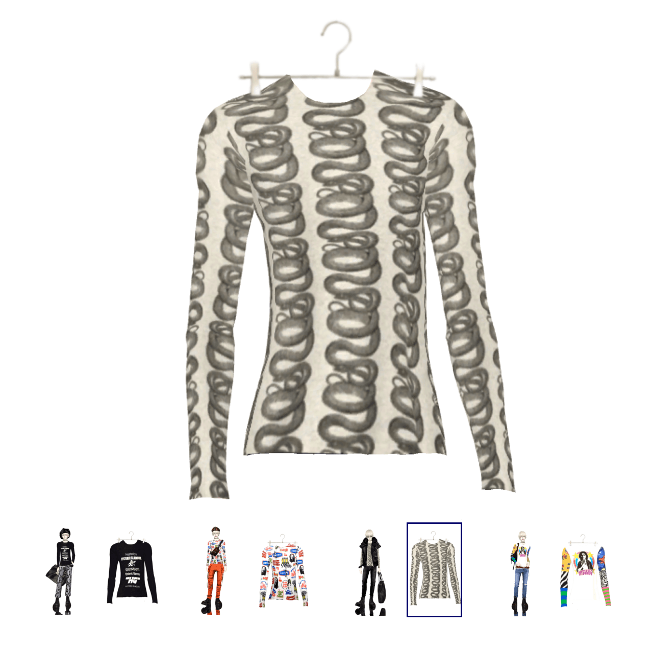 C / Male Y2K tops 4color - Gallery - The Sims 4 Create a Sim - CurseForge