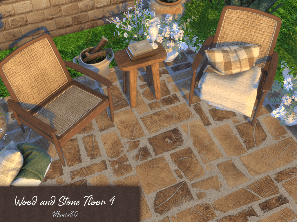Wood and Stone Floor #4 - Gallery - The Sims 4 Build / Buy - CurseForge