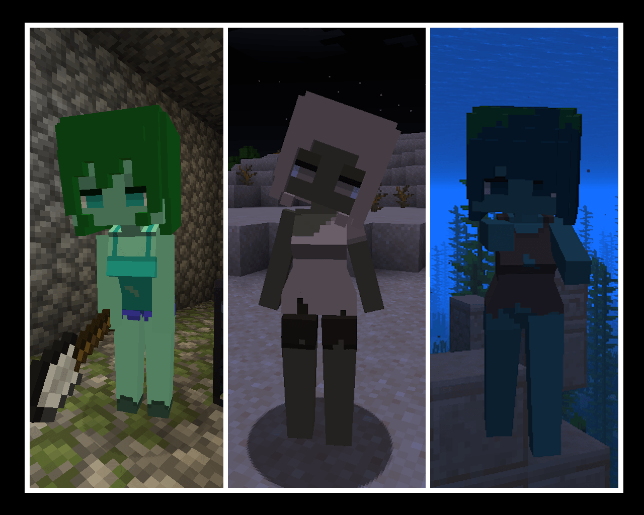 CuteAnimeMobs (Discontinued) - Gallery - Minecraft Resource Packs ...