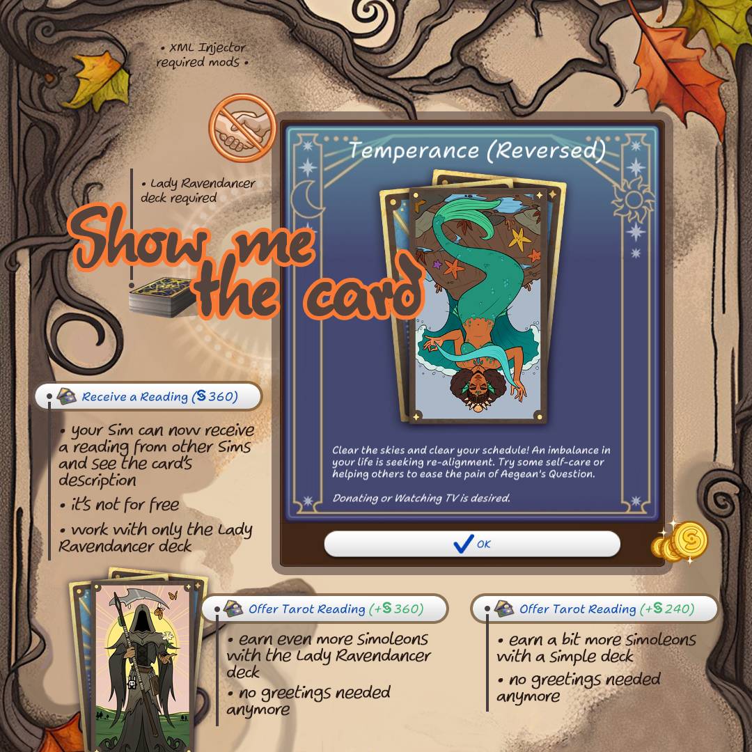 SHOW ME THE CARD - Gallery - The Sims 4 Mods - CurseForge