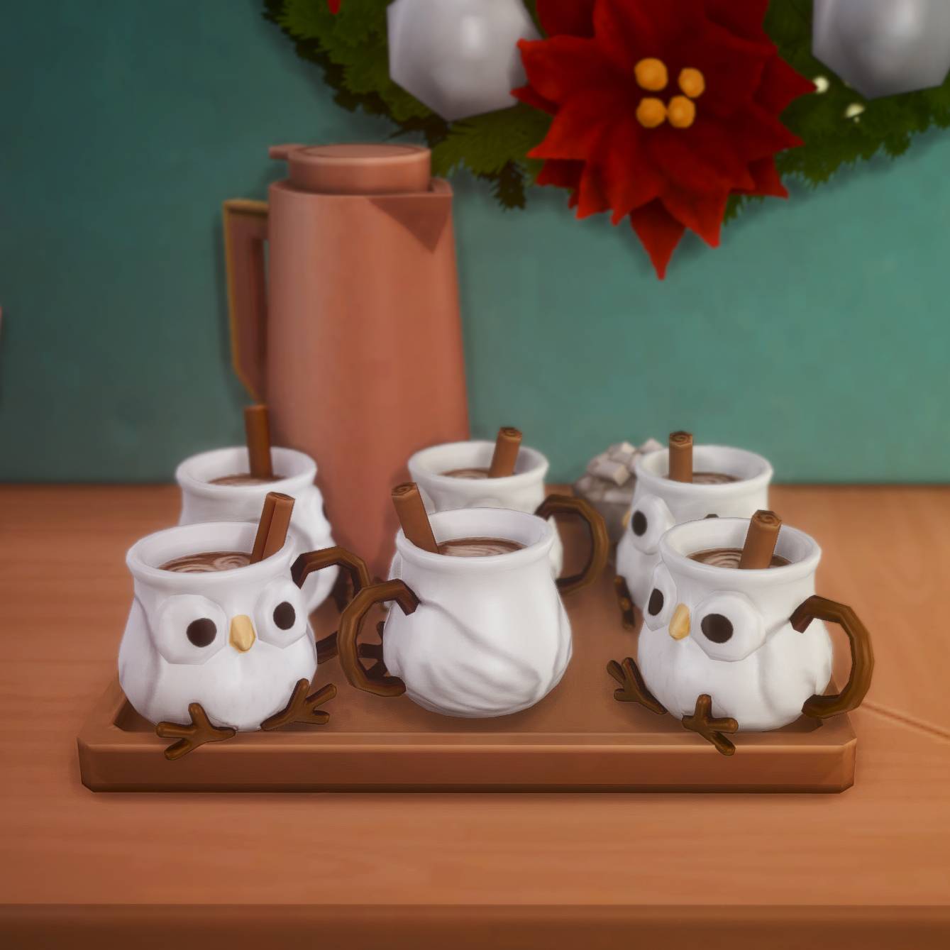 Owl mug override for Cozy Hot Cocoa Tray - Gallery - The Sims 4 Mods ...