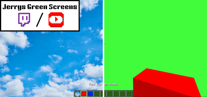 Jerrys Green Screens - Gallery - Minecraft Bedrock Addons - CurseForge
