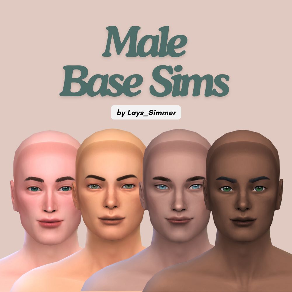 Male Base Sim / Base Sims Ⅴ - Gallery - The Sims 4 Sims / Households ...