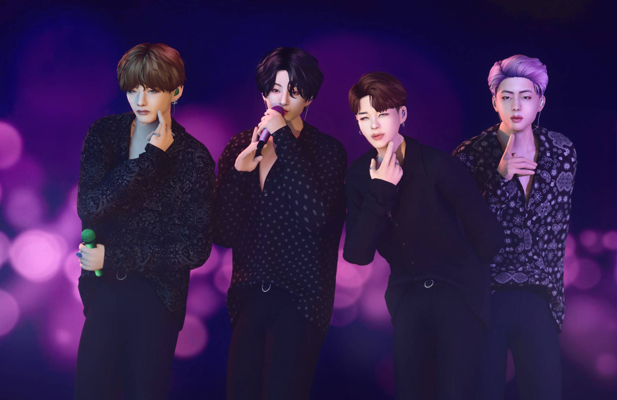 (BULTAE) K-Pop Pose Pack 3 - Gallery - The Sims 4 Mods - CurseForge