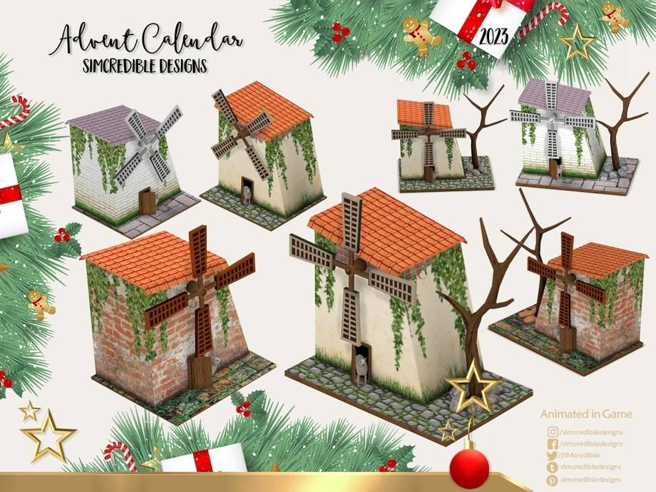 '23 Advent Calendar - Day 14 🎅🎁 - Spinning wind mill - Gallery - The ...