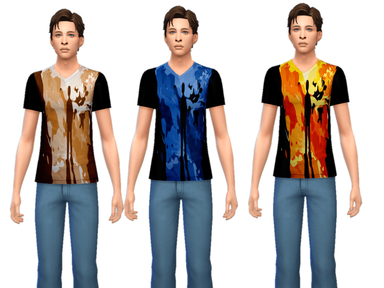 Male Shirt - Gallery - The Sims 4 Create a Sim - CurseForge